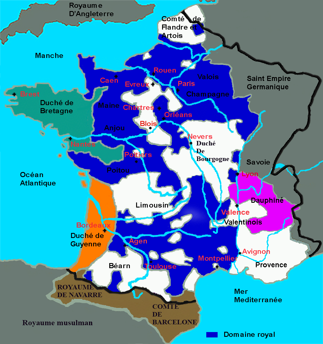 La vie sous les Rois de France : la dynastie des Valois Directs