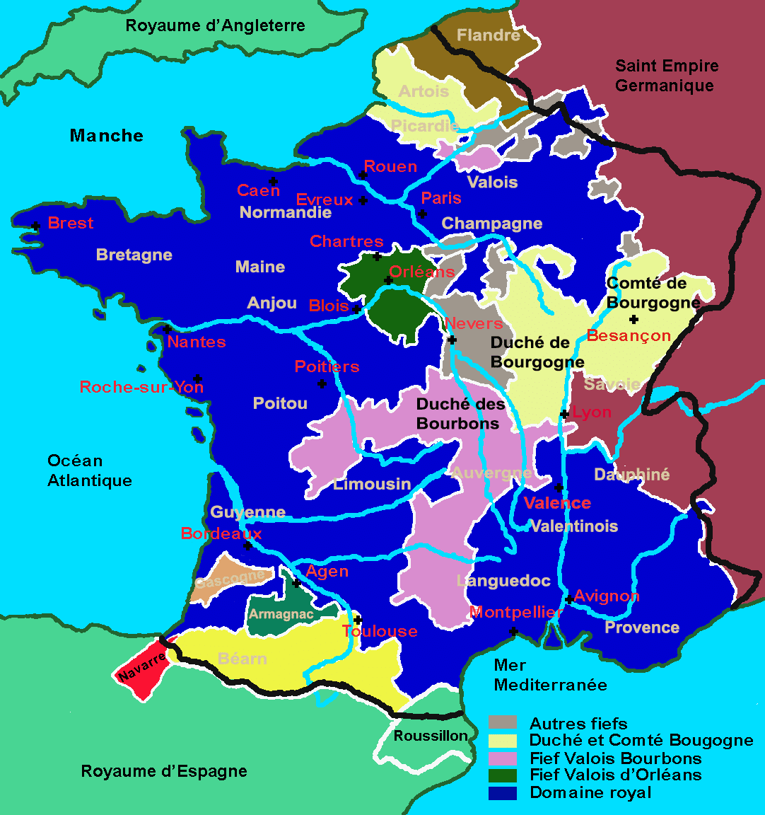 La vie sous les Rois de France : la dynastie des Valois Directs